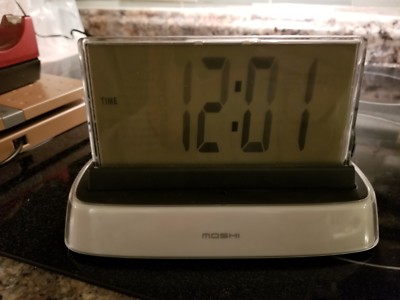 MOSHI Large Magnified LED DISPLAY Interactive Voice Response Alarm ...