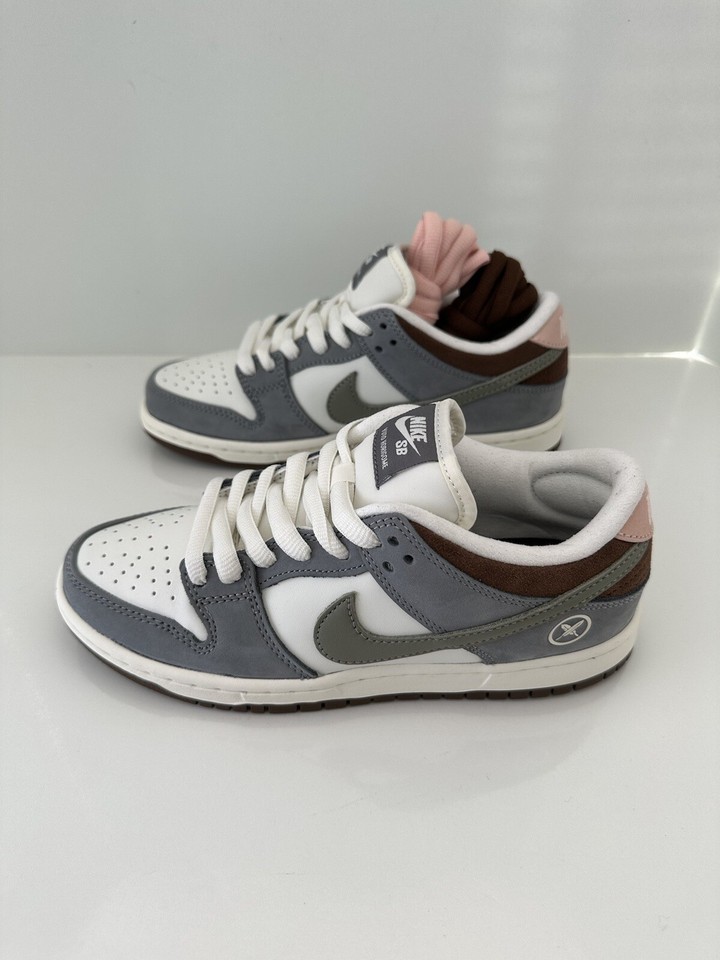 NIKE SB YUTO HORIGOME DUNK LOW (SIZE 5) (FQ1180-001) WOLF GREY/IRON ...