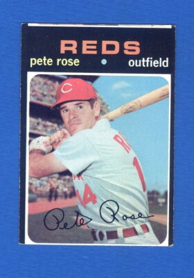 1971 Topps Baseball #100 PETE ROSE - Cincinnati Reds | eBay
