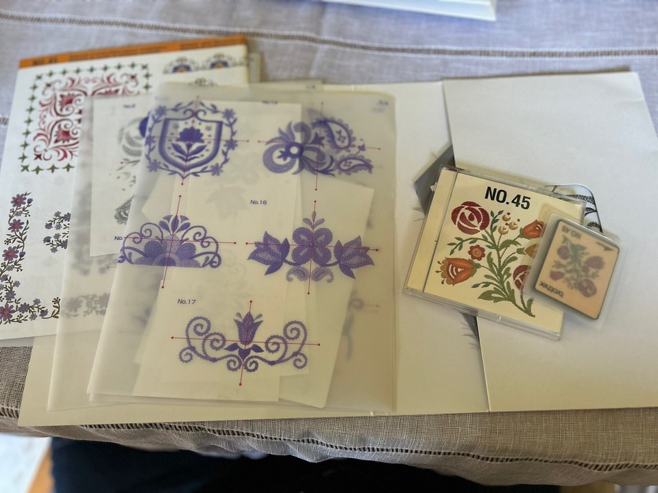 Brother Embroidery Design Card 45 | eBay