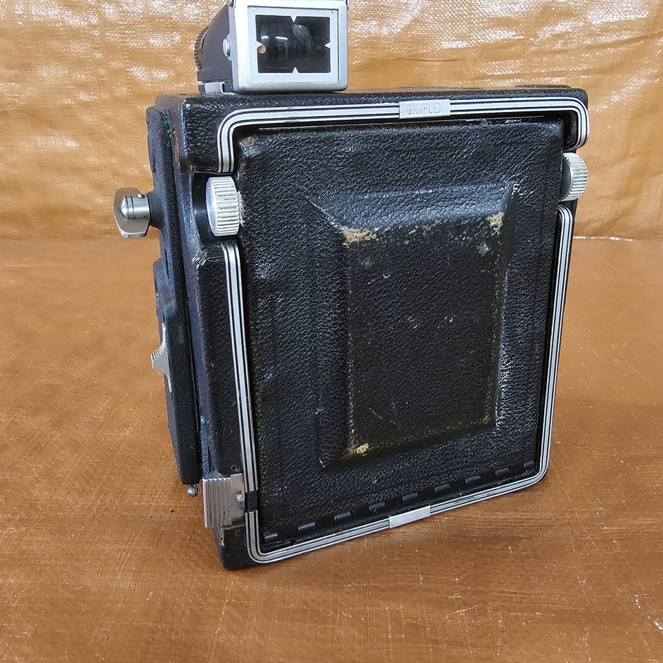 Graflex 2 1/4 x 3 1/4 Speed Graphic body, For Parts/Rebuild, As Is | eBay