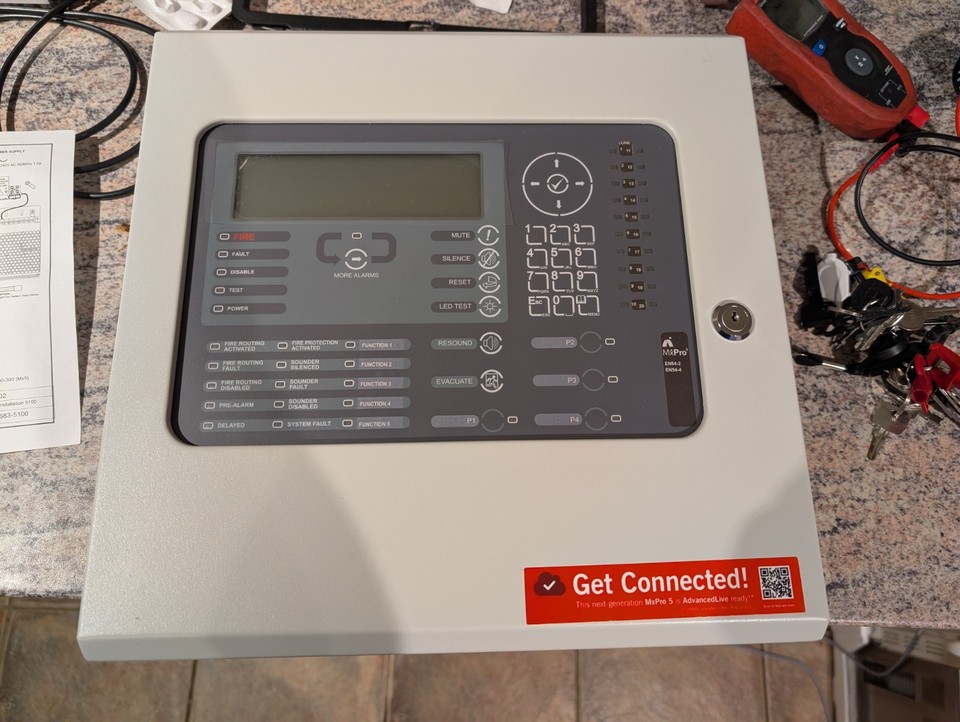 Advanced MxPro5 MX5101 Fire Alarm Panel - 1 Loop Fire Alarm Panel | eBay UK