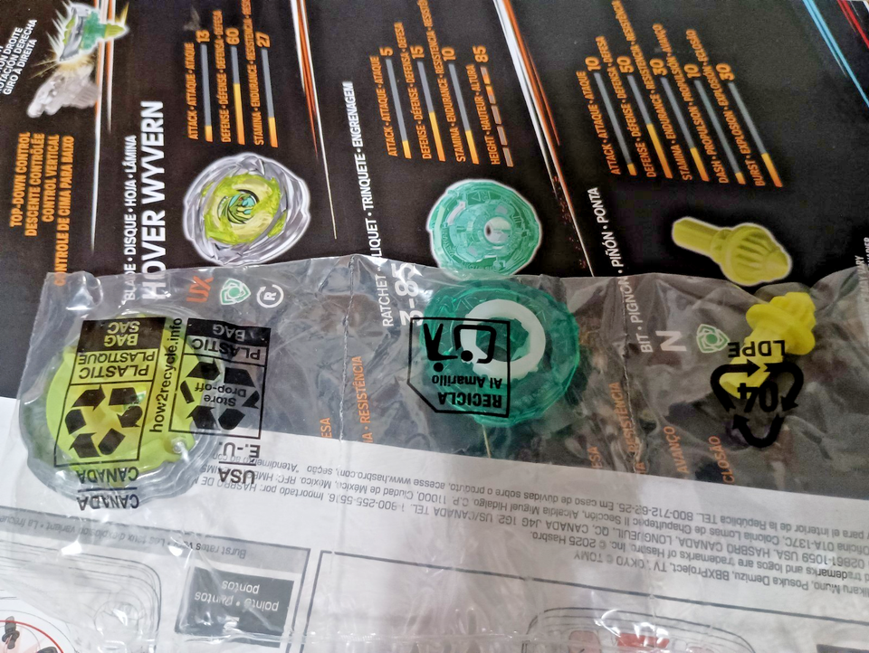 Hasbro BEYBLADE X Hover Wyvern 3-85N Defense Top + 1 Launcher Sealed | eBay