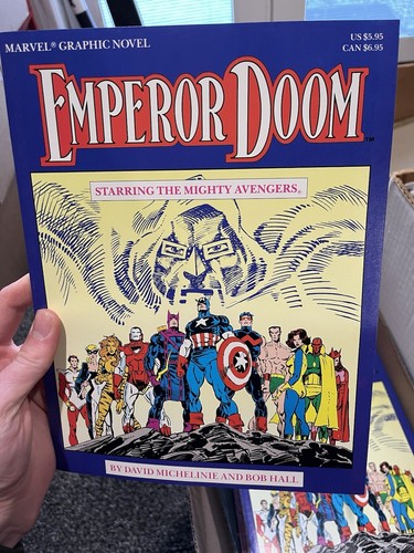 Emperor Doom Marvel Graphic Novel 1987 Marvel Comics | eBay