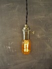 Vintage Industrial Pendant Light - Machine Age Lamp | eBay