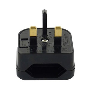 TRAVEL ADAPTER PLUG - EUROPEAN 2 PIN TO UK 3 PIN CONVERTER EU EUROPE | eBay
