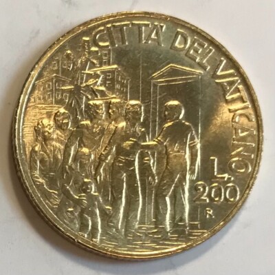 Vatican - 200 Lire Coin
