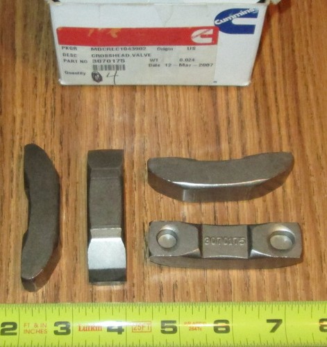 ***LOT OF 4EA.*** New Oem Cummins 3070175 CROSSHEAD VALVE | eBay