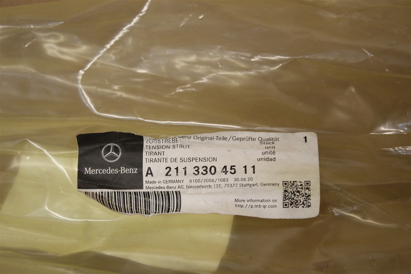 Mercedes-Benz E W211 Front Left Control Arm A2113304511 Genuine for ...