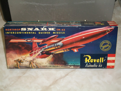 Revell 1/81 Scale Northrop SM-62 Snark Missile, Kit #H-1801:89, Dated ...