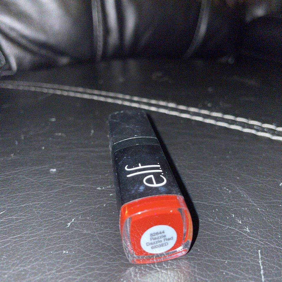 ELF MOISTURIZING LIPSTICK 82644 *RAZZLE DAZZLE RED* NEW•FULL SIZE ...