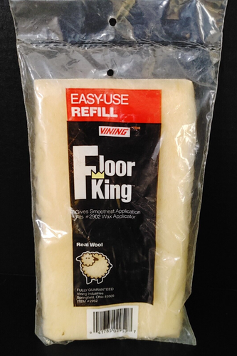 Floor King Wool Wax Applicator Refill For Tile / Hardwood #2952 Fits ...
