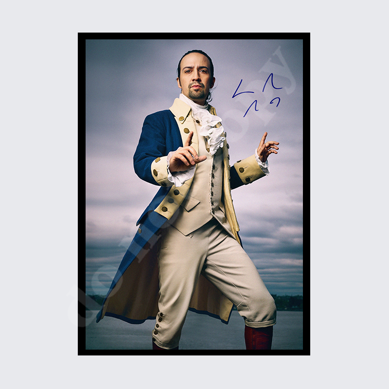 LIN MANUEL MIRANDA HAMILTON SIGNED AUTOGRAPH POSTER PRINT A5 A4 | eBay