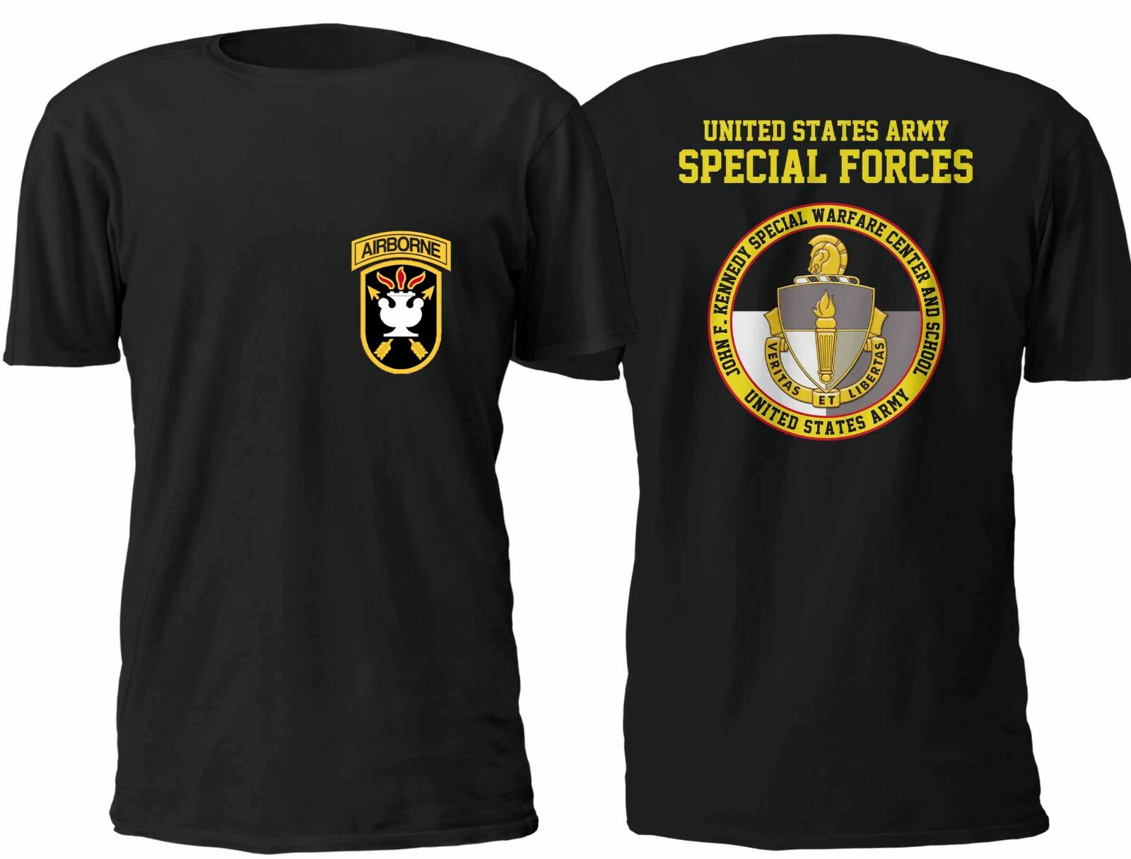 New US Army John F kennedy Special Warfare Training And School T shirt ...