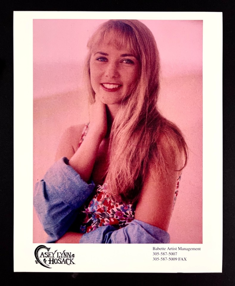 1991 Casey Lynn Hosack Up And Coming Country Singer Model Vintage Promo ...