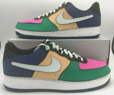 Nike Air Force One 1/1 Mens Size 14 Multi AF1 Customizable Leather ...