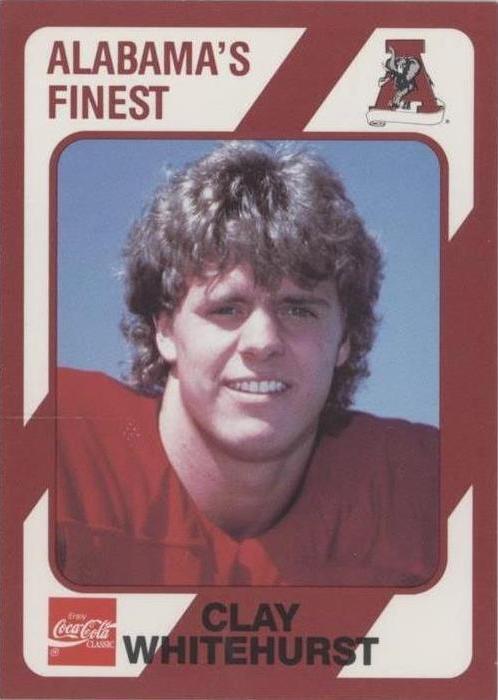 1989 Collegiate Collection Alabama Crimson Tide - Clay Whitehurst #237 ...
