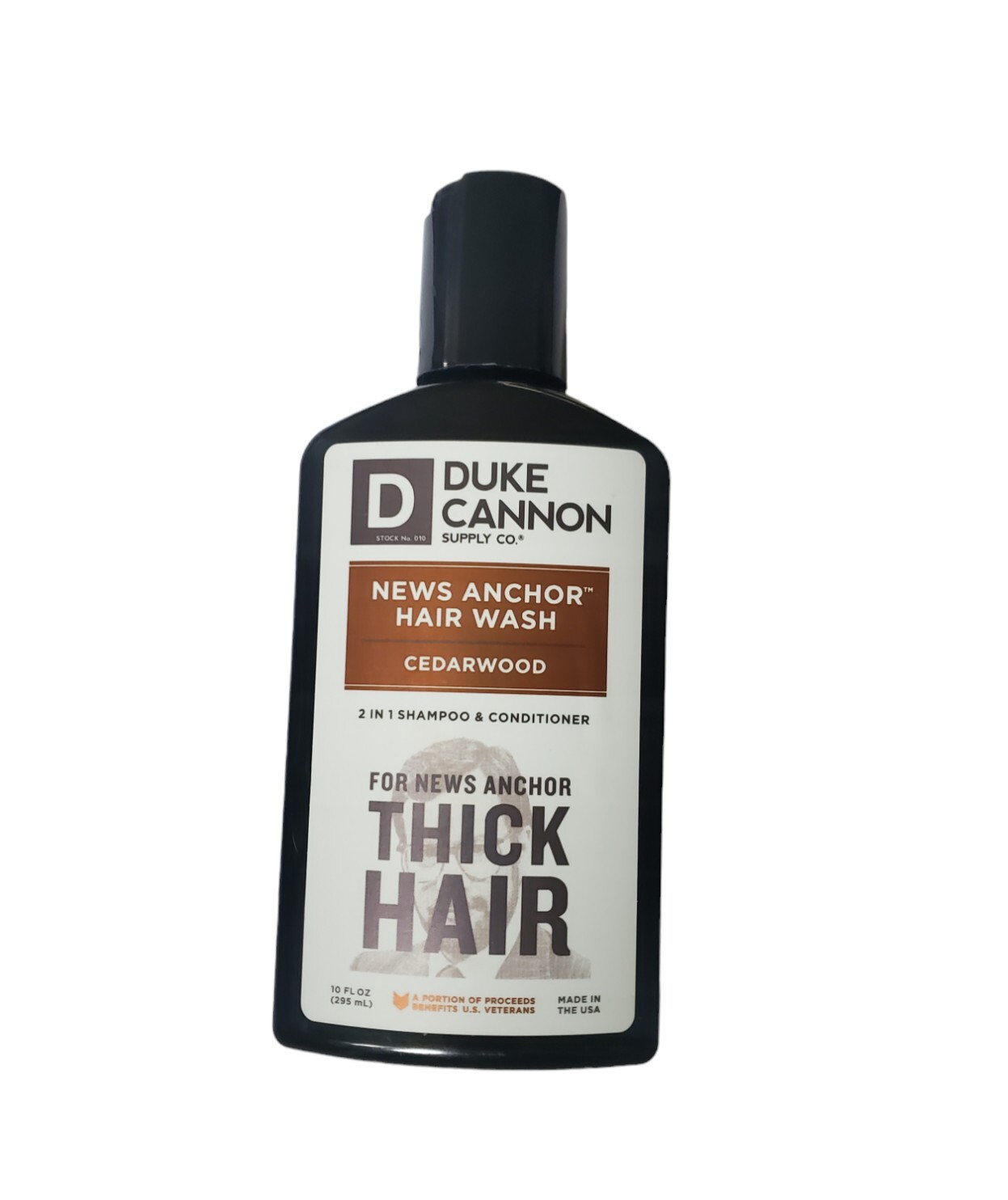 Duke Cannon Thick Hair 2 in 1 Shampoo & Conditioner Cedarwood 10 fl oz ...