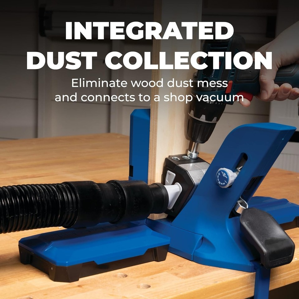 Kreg Pocket-Hole Jig 720PRO: Complete Kit for Fast, Reliable Wood ...