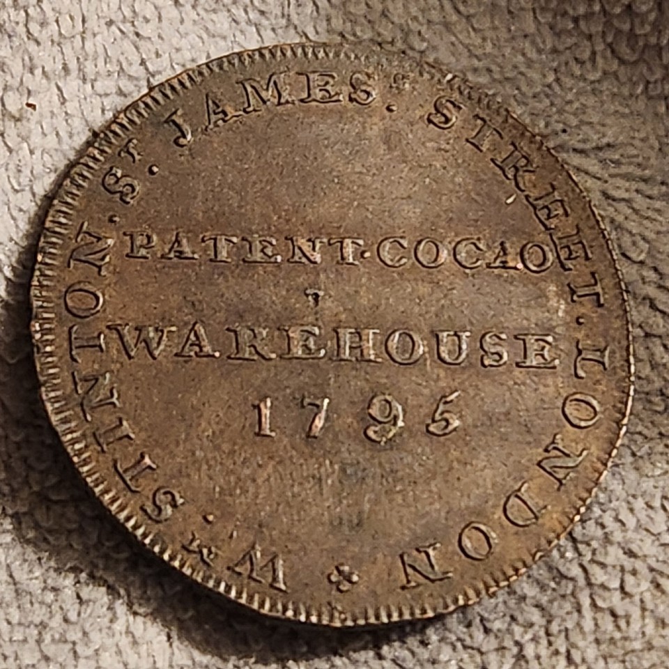 1795 Condor Token. Fine Teas Of The Rough Flavour | eBay