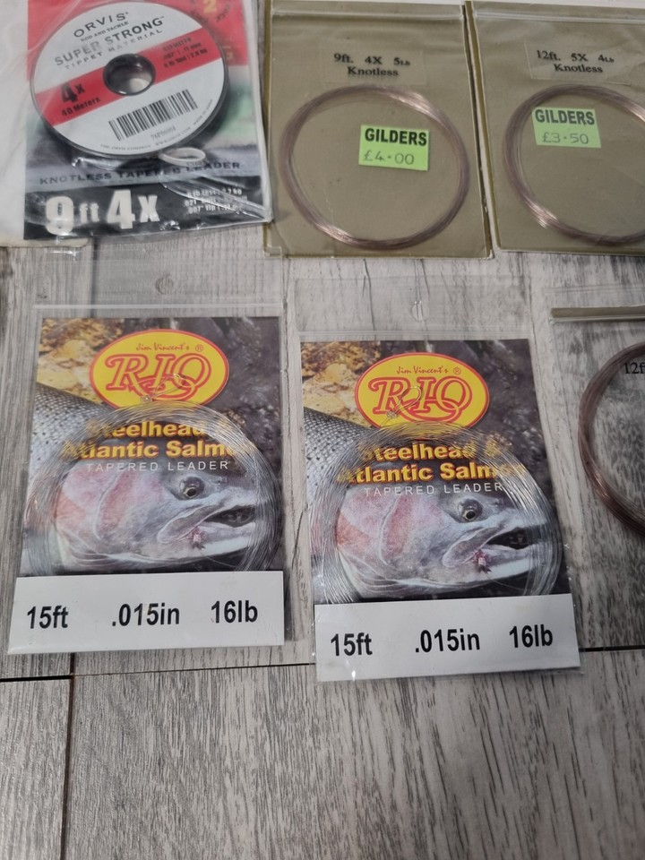 Fly Fishing Leader And Tippet Bundle Orvis Hardy | eBay UK