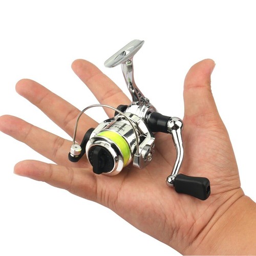 Mini Micro Fishing Reel Spinning Wheel Coil Small Roller Tackle Metal ...
