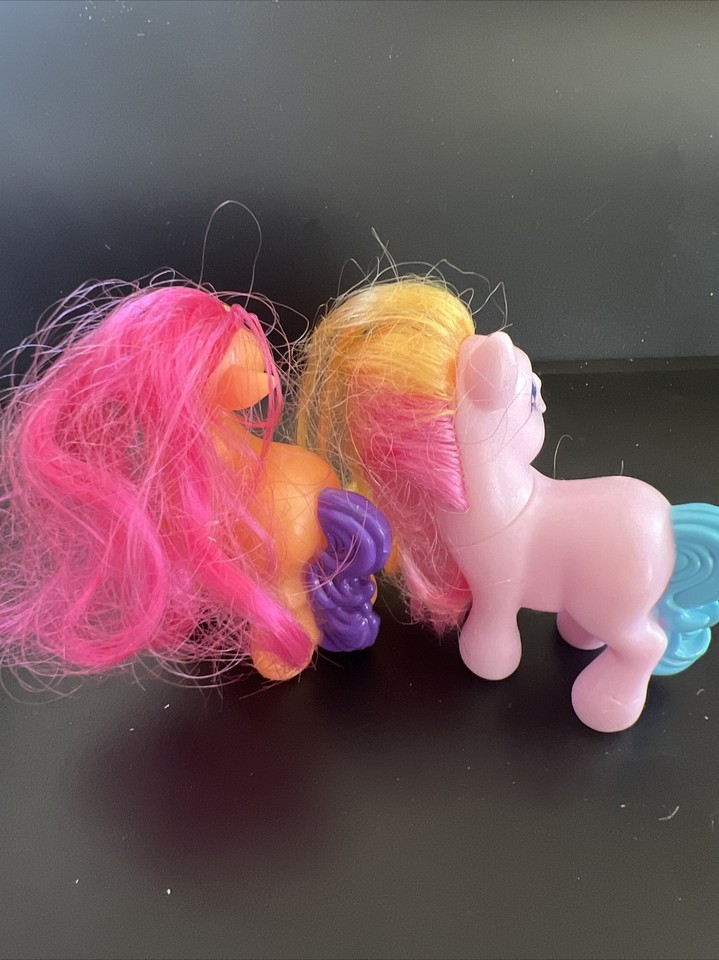 My Little Pony Pair McDonald's Happy Meals Toys 3" Ponies | eBay