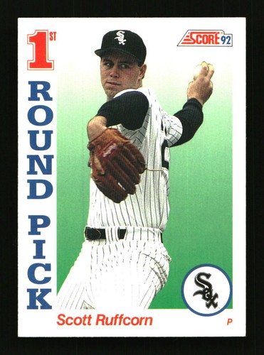 1992 Score Scott Ruffcorn #806 RC Rookie Chicago White Sox Baseball ...