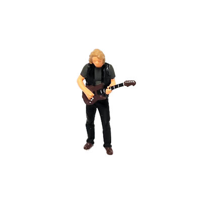 1:64 Painted Figure Mini Model Miniature Resin Diorama Guitar Man ...