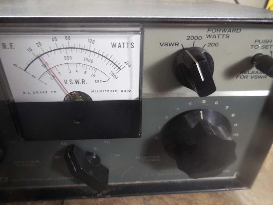 Drake MN-2000 2KW Antenna Tuner Ham *Works* *AS-IS No Returns* | eBay