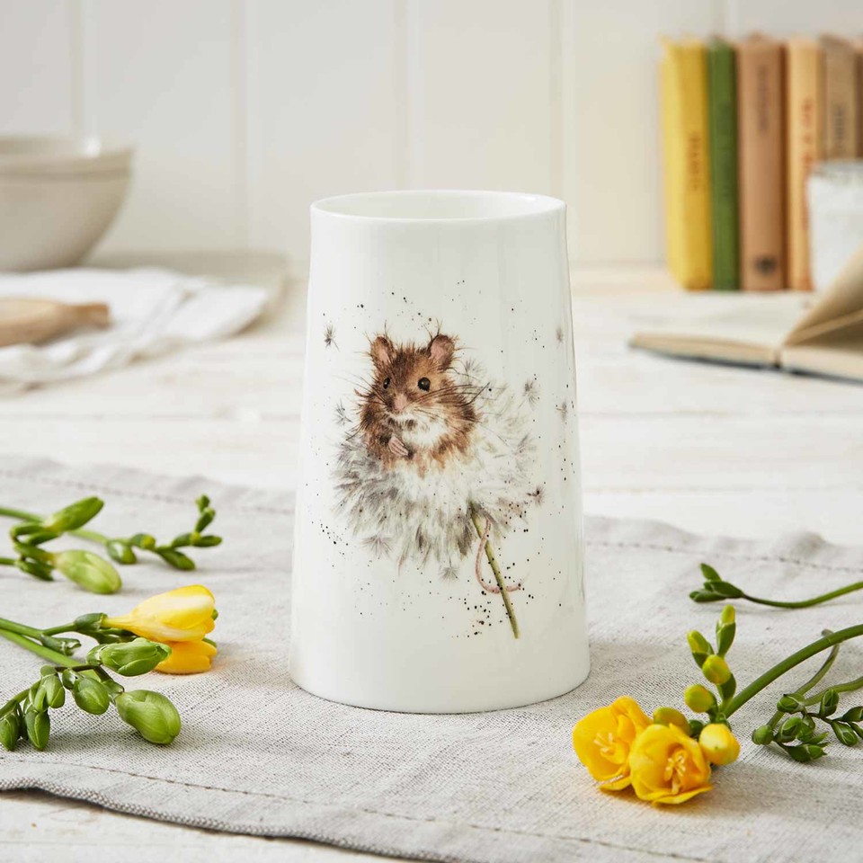 Royal Worcester Wrendale Designs Vase - Dandelion or Hare and The Bee ...
