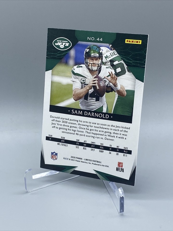 Sam Darnold 2020 Panini Limited 083/149 SP Card No. 44 | eBay