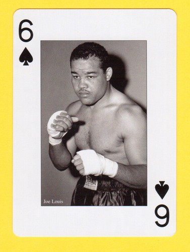 Joe Louis Boxer Boxing JB Playing Card | eBay