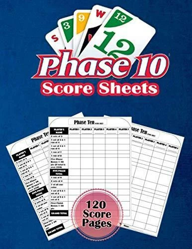 Phase 10 Score Sheet