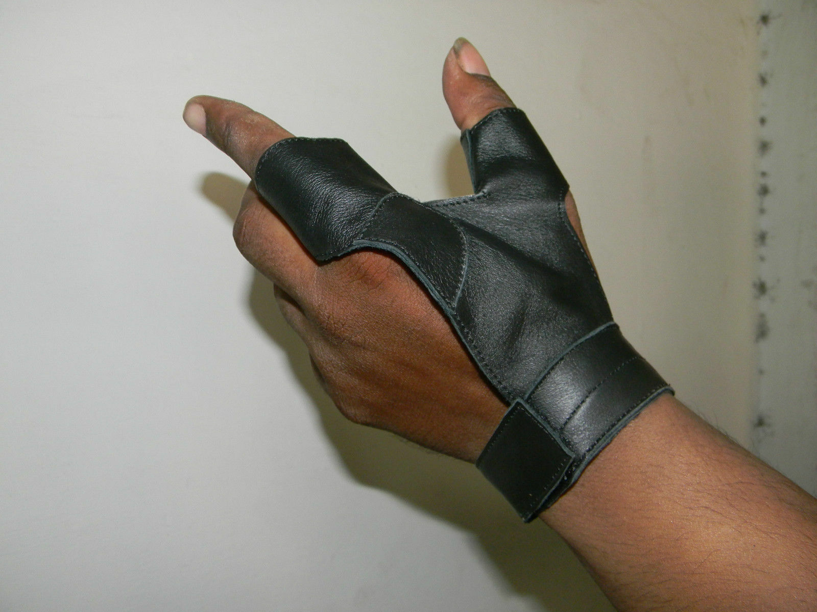 Longbow bow-hand New/ Hunting Gloves 2 Finger glove, Archery Bow ...