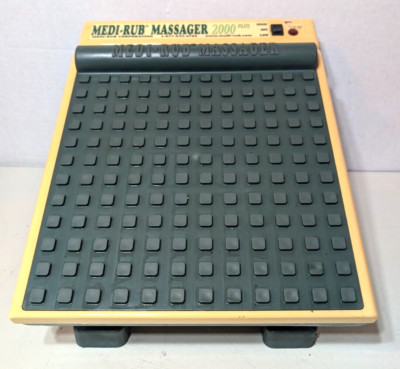 Medi Rub Massager 2000 Plus MR-3F Vibrating Foot Massage Machine (Made ...