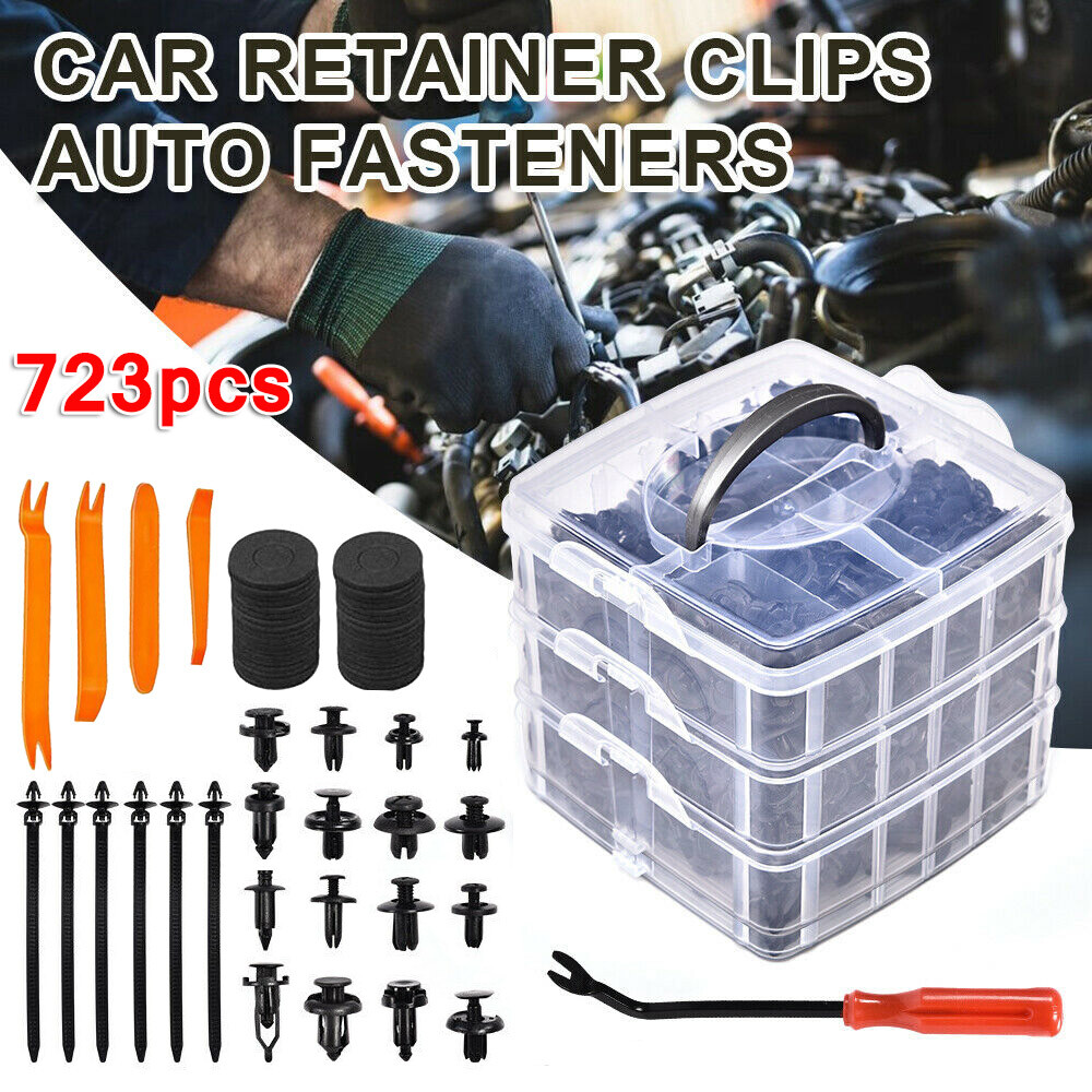 723 Clip Car Body Retainer Push Pin Rivet Trim Panel Moulding ...