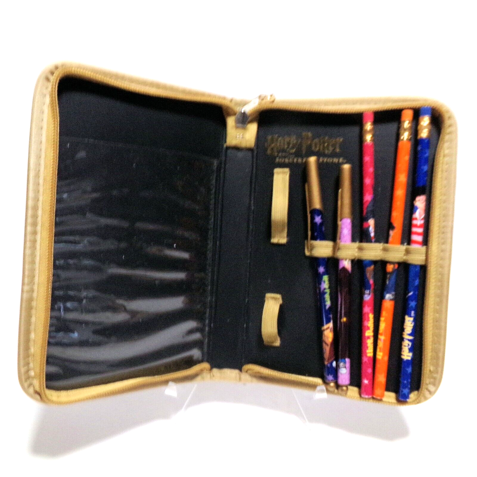 Harry Potter Magic Pencil Case Hogwarts Purple Zipper Vintage 2001 ...