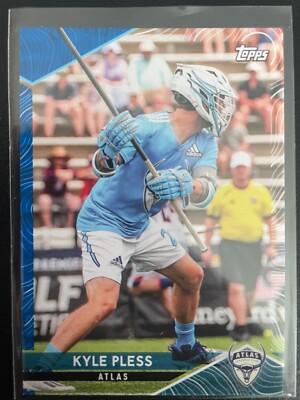 Kyle Pless 2022 Topps Premier Lacrosse League PLL Blue Parallel Card ...