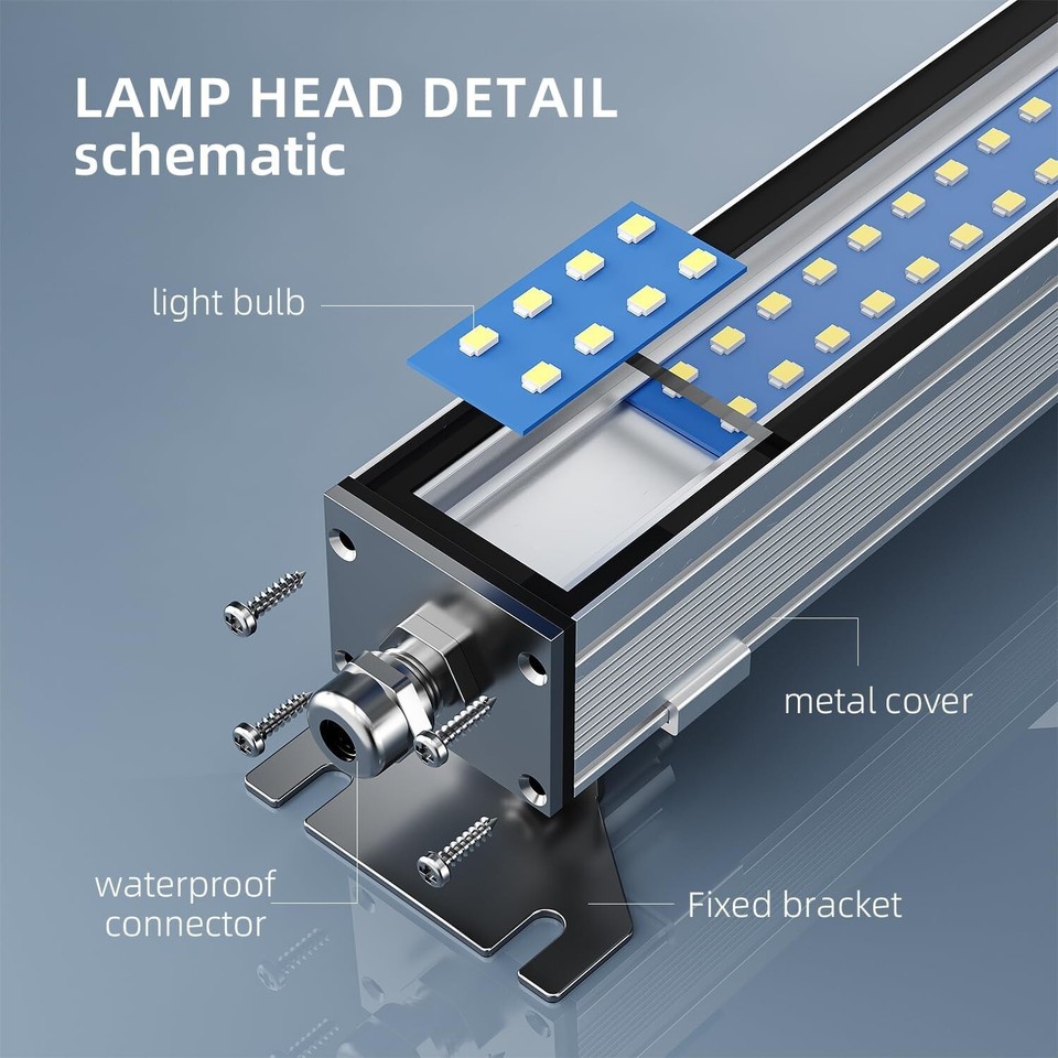 Led Industrial Machine Tube Light， 20W IP67 Explosion Proof Work lamp ...