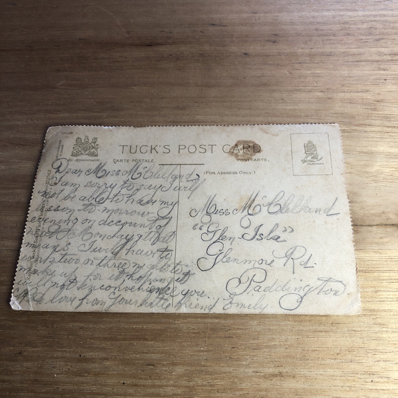 Vintage Tuck’s Postcard: Thistles | eBay