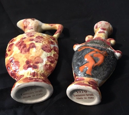 Olympic Athletes Vintage 1970s Miniature Bottles Drioli Made In Italy ...