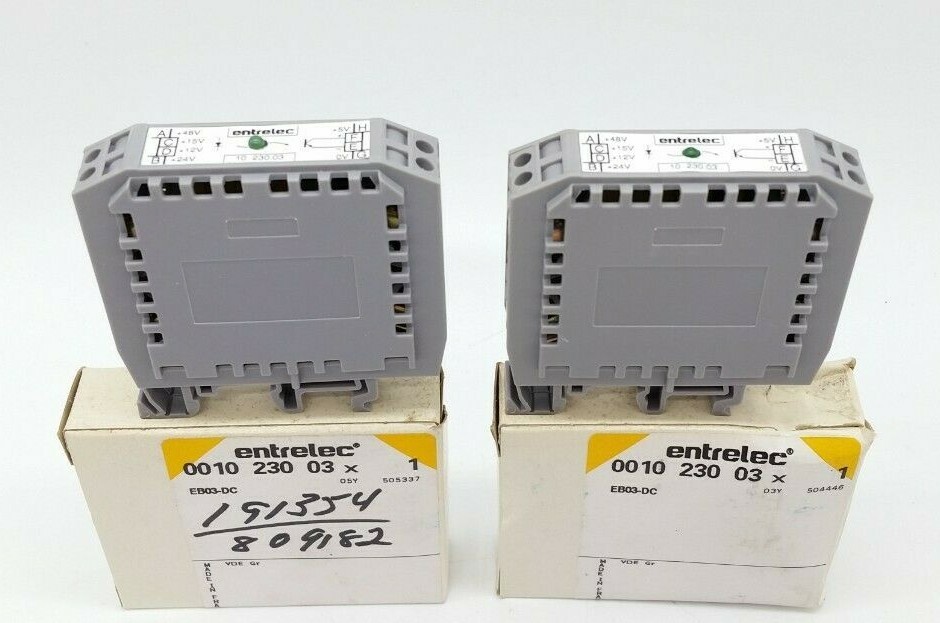 Entrelec 10 230.03 Terminal Block Relay Eb03-dc 48/24v-dc D272740 for sale online | eBay
