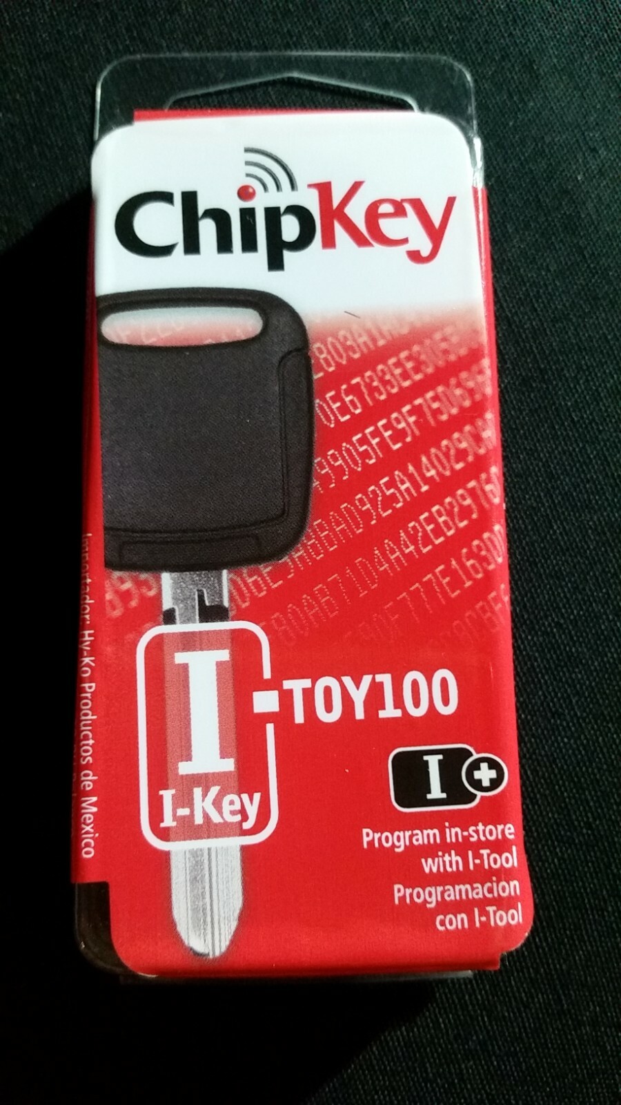 I-TOY100 Hy-Ko Programmable Chip Key Chipkey | eBay