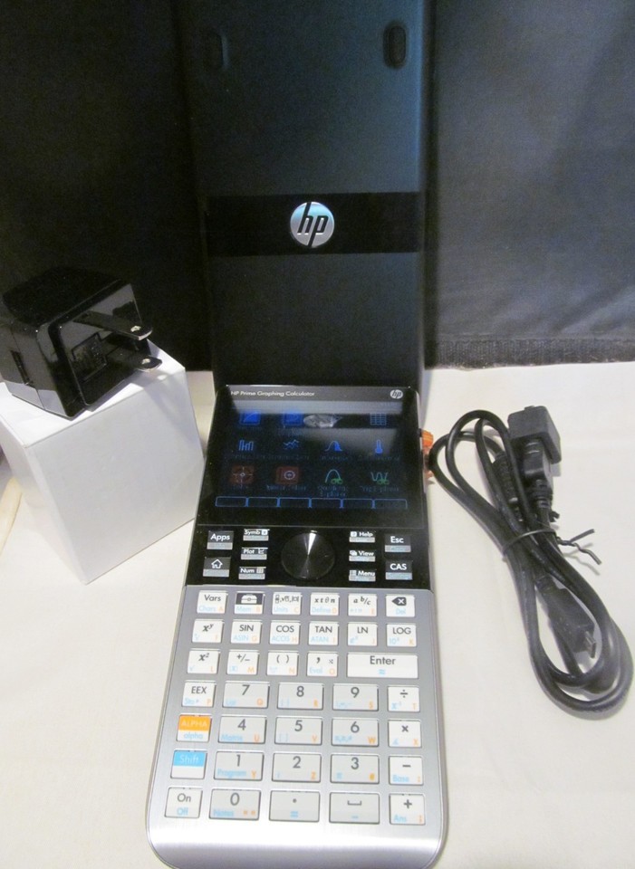 Brand New HP prime V2 Graphing Calculator W/Case, USB cord & wall ...
