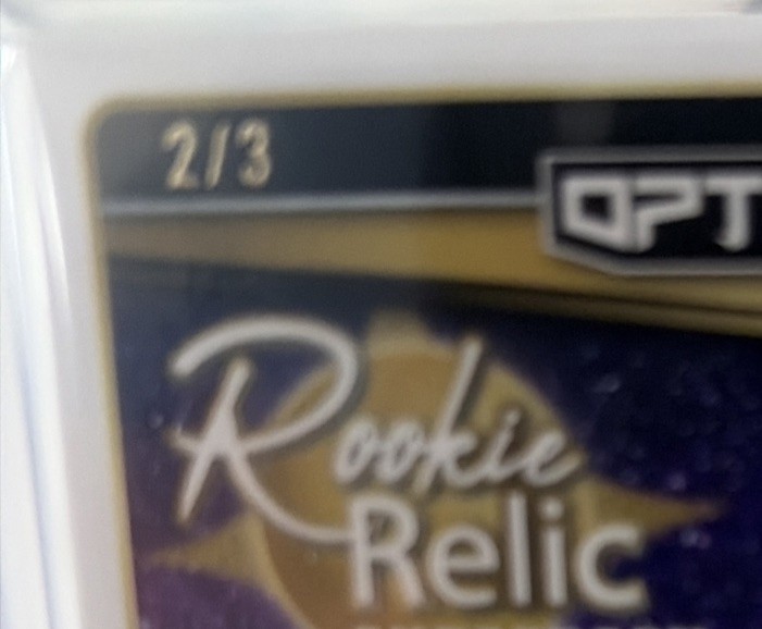 MAX BROSMER 2025 LEAF OPTICHROME ROOKIE RELIC 3 COLOR PATCH AUTO RC ️2 ...