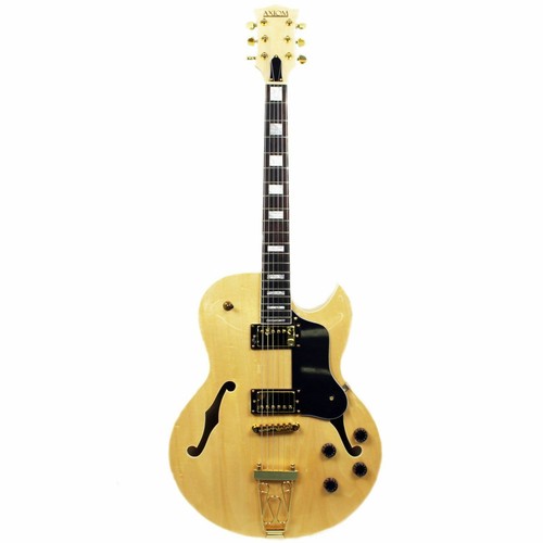 Axiom Columbia Electric Jazz Guitar - Natural | eBay Australia