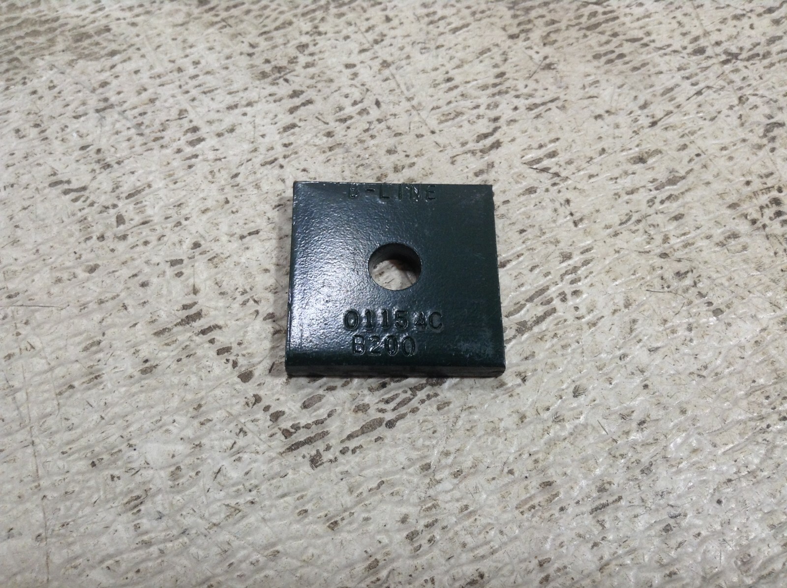 B-Line B200 Steel Channel Square Washer 3/8" and 5/16" Bolt New (TB) | eBay