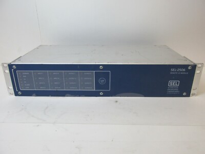 P/N 250604214X SEL-2506 Schweitzer Engineering Remote I/O Module ...