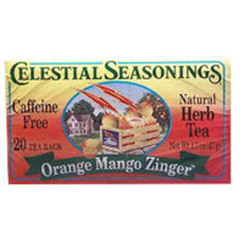 Tangerine Orange Zinger Herb Tea 20 bags By Celestial Seasonings | eBay